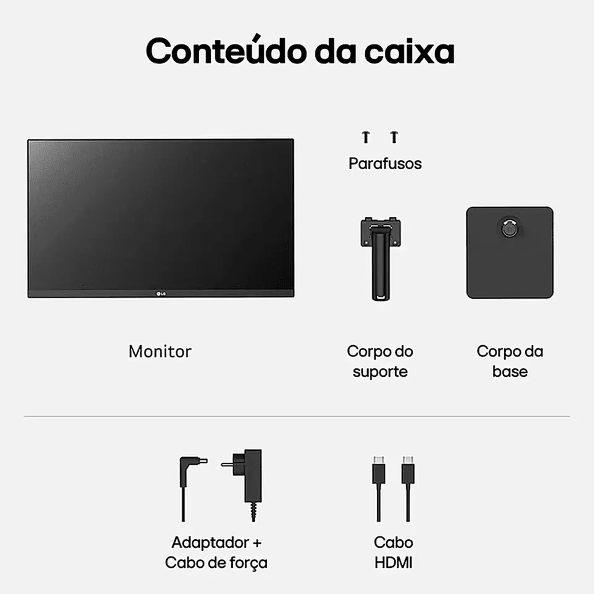 Monitor Gamer LG 24MS500 24" Full HD 100Hz IPS HDMI - Preto - Bivolt ...